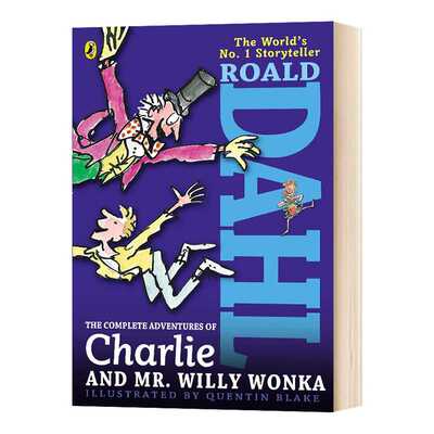 进口原版 查理和威利旺卡先生大冒险 The Complete Adventures of Charlie and Mr Willy Wonka 英文原版 罗尔德达尔Roald Dahl
