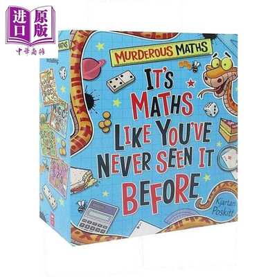 进口原版 *学乐可怕的数学 4册 Murderous Maths Its Maths Like Youve Never Seen It Before 英文原版 儿童读物    Scholastic U