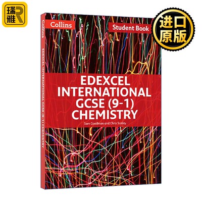 进口原版 英文原版 Collins Edexcel International GCSE9-1 Chemistry Student Book 柯林斯英国爱德思国际GCSE考试化学学生用