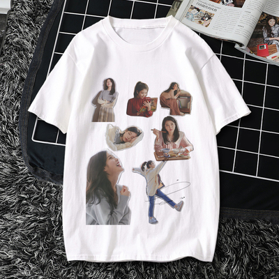 同款夏季短袖T恤宽松大码印花