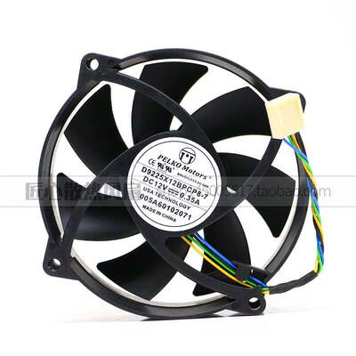 D9225X12BPCP8-7 12V 0.35A 9225 CPU 4线 9CM机箱散热风扇