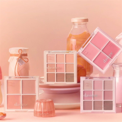 新品韩国dasique春milky berry系列腮红盘眼影盘哑光大地紫礼盒