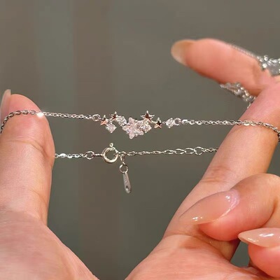 许愿星手链女生轻奢小众设计精致高级感2025年新款纯银生日礼物