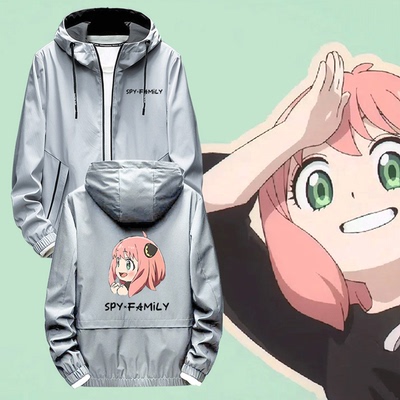 学生秋冬开衫拉链定制潮夹克