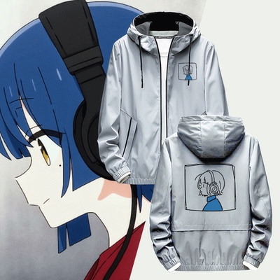 二次元开衫拉链可定制秋夹克