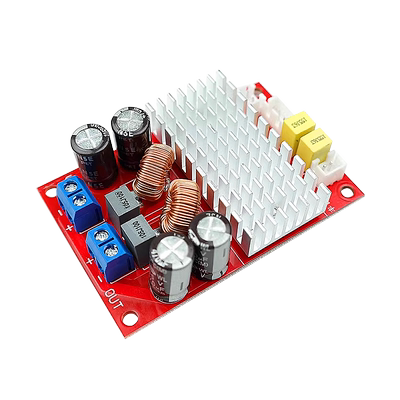 CS8683数字功放板模块大功率单声道130W单电源供电DC5-34V带散热