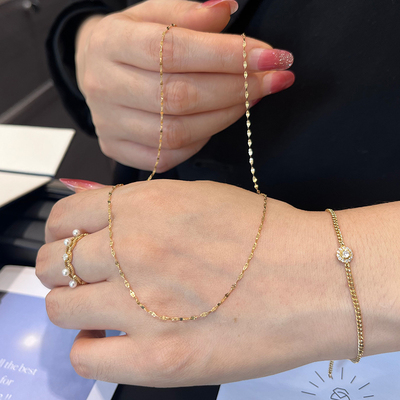 Marisol百搭叠带款项链