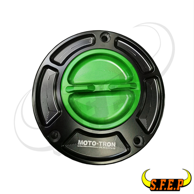 适用川崎 Z125/Z800/Z1000/SX/ZX6R/ZX10R 改装竞技式快开油箱盖