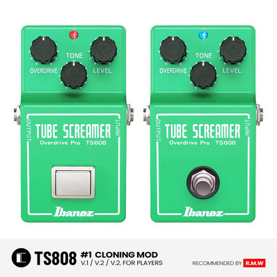 日产Ibanez TS808#1 Cloning mod V2 For Players Custom编号可选