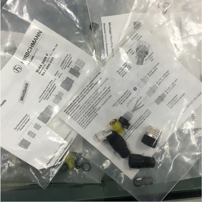 HIRSCHMANN赫施曼接头 型号为ELKA3008V（933 366-100）全新原装