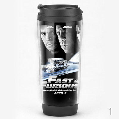 速度与激6电影周边环球影业礼品Fast and Furious纪念品水杯子