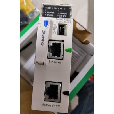 施耐德PLC CPU340 342020  Modbus Ethernet高性能BMX带USB接口