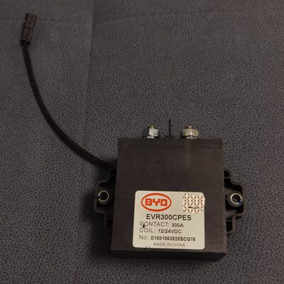全新EVR300CPES比亚迪300A新能源汽车高压直流接触器12v/24v
