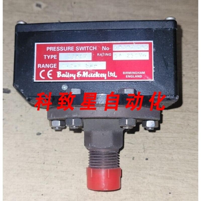 工业配件MACKEY 1381V压力开关0.2-4BAR 5A 250V 1381 V