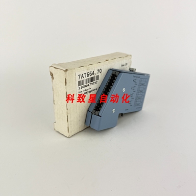 工业配件7AT664.70模拟输入模块4输入热电偶