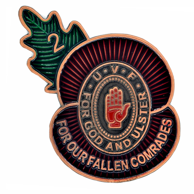 爱尔兰UVF阿尔斯特红手纪念胸章