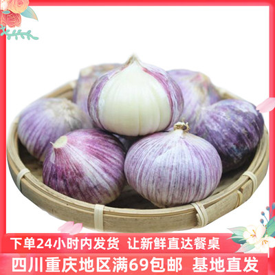 成都好特蔬独蒜独头蒜Solo garlic新鲜蔬菜 500g顺丰包邮