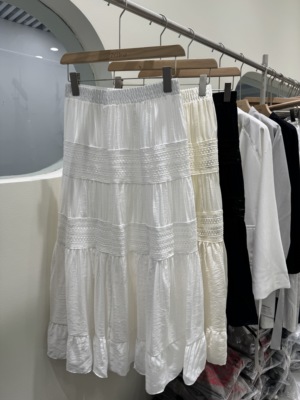 MM Studio 春天的第一条仙女裙！蕾丝蛋糕裙氛围感拉满8557