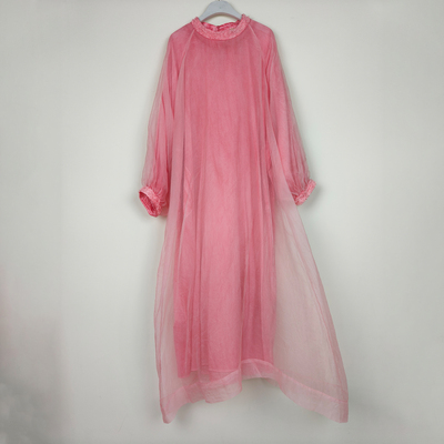 2025新款高端桑蚕丝宽松连衣裙