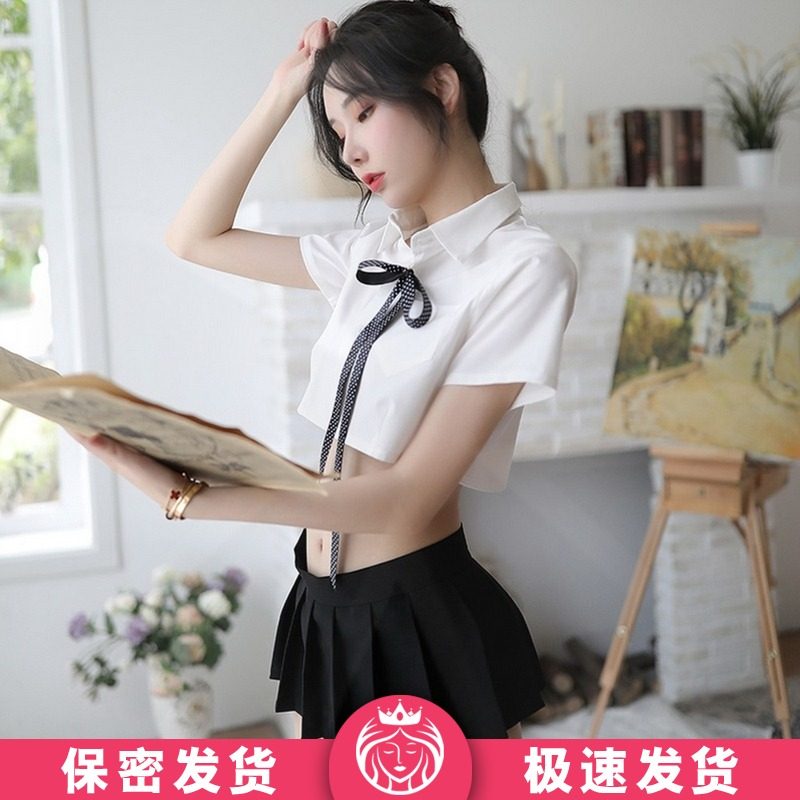 情趣jk制服cosplay二次元睡衣服性感欲纯内衣校园床上诱惑超短裙_虎窝淘