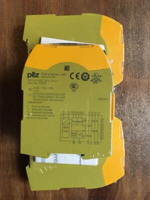 全新皮尔兹Pliz安全继电器 PNOZ S5 24VDC 货号750105 正品未拆封