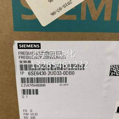 6SE64302UD355FB0德国西门子43055KW变频器6SE6430-2UD35-5FB0询