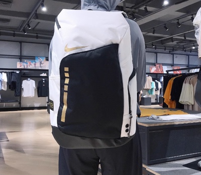 NIKE运动篮球精英包气垫双肩背包学生电脑书包男女 DX9786-100