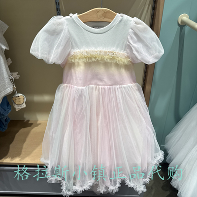 PawinPaw童装夏女童公主连衣裙