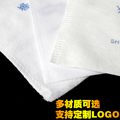 五星级酒店用品一次性擦鞋布擦鞋纸 高档宾馆客房手型无纺布水洗