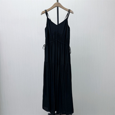 S●2026夏季新品 法式吊带连衣裙女修身显瘦气质内搭a字长裙138