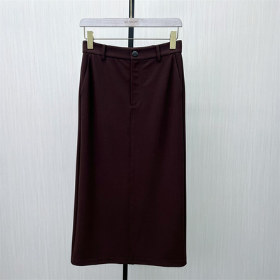 良月●2025春季新品 包臀半身裙女高腰显瘦休闲直筒长裙子5113