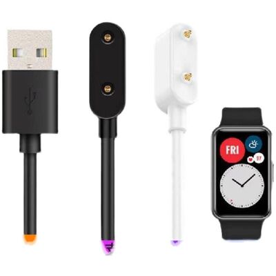 适用荣耀手环6充电器华为WatchFit磁吸充电线儿童手表4X荣耀ES
