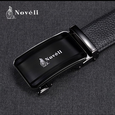 自动扣皮带男士30-40岁腰带真皮扣头