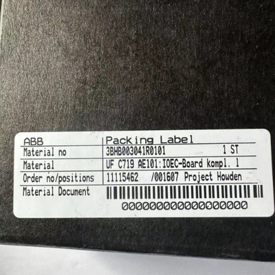 ABB控制单元模块UF C719 AE01 原装现货议价3BHB003041R0101
