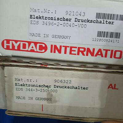 议价EDS 3496-2-0040-V00 921043 贺德克电子压力开关工控维修