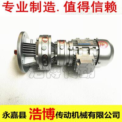 直销微型摆线减速机WBE1065-1510双轴型不带电机做连接法兰