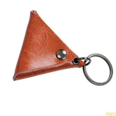 P9FC Pick Case Guitar Pick Storage Bag Triangular Guitar