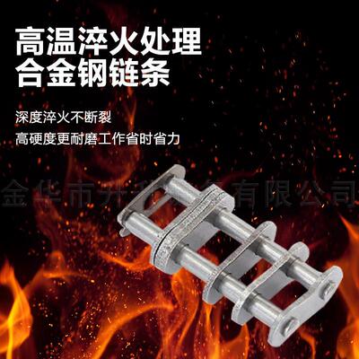 NSE板式链条矿用设备提升机输送链条大节距工业板式链条