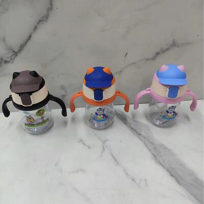 8035 Handle Style Children's Water Bottle 500ML Plastic Cup