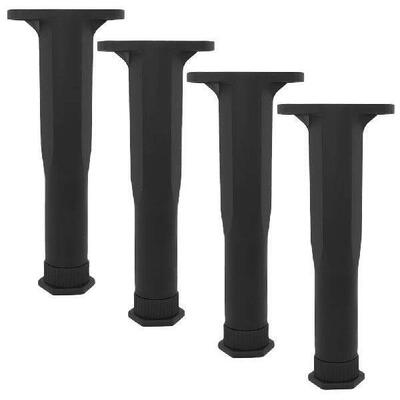 4 Pcs Bed Frame Support Legs Adjustable Furniture Metal