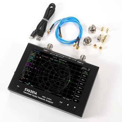SV6301A 矢量网络分析仪 1MHz-6.3GHz 7寸大屏 天分 网分 NanoVNA