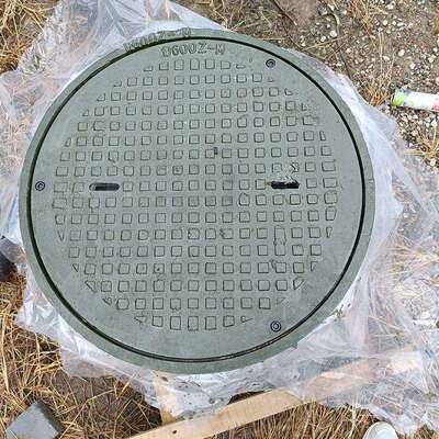 铸钢井盖 D600Z-P-M 重型具有密闭及屏蔽功能 铸钢盖板生产厂家