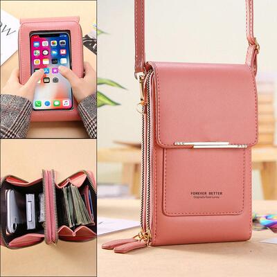 2026 Trendy Minimalist Womens Touchscreen Crossbody Phone