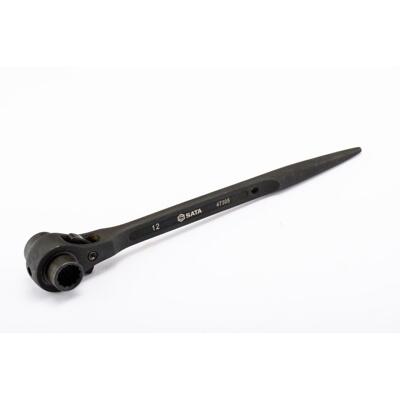 世达 双口尖尾棘轮扳手 24*27mm 47321