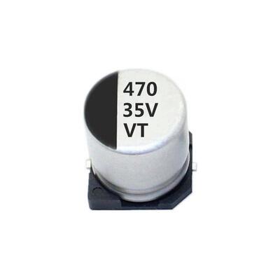 贴片铝电解电容35v470uf/100UF/220UF/10x10.5LED驱动开关电容厂
