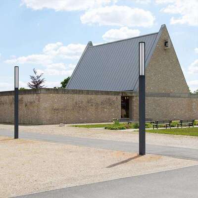 厂家工程d外le庭院灯现代方形景公观灯户园小区3米3TYD01.5米庭院