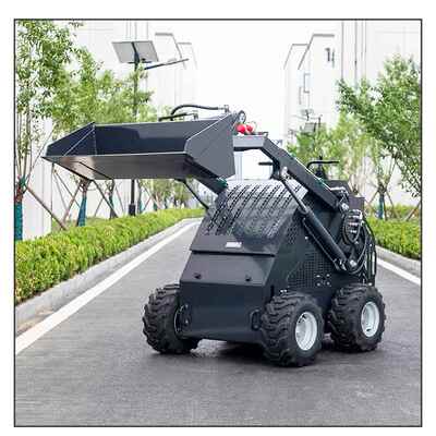mini skid steer loader 轮式小型滑移装载机 微型小铲车 Wheeled