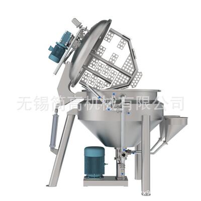 无锡简高1000L下均质外循环蛋黄酱沙拉酱SPP乳化机