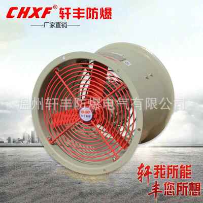 直销CBF-400防爆轴流风机220V防爆通风机380V IIC T4抽风机