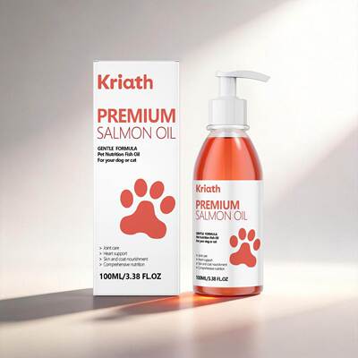 Kriath Pet Salmon Oil - Gentle Care for Your Dog's Health, P